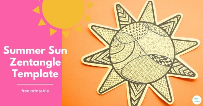 40+ Easy Zentangle Patterns for Beginners and Kids