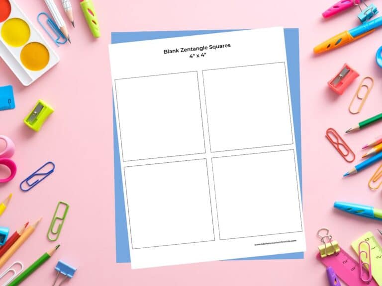 Free Printable Zentangle Squares