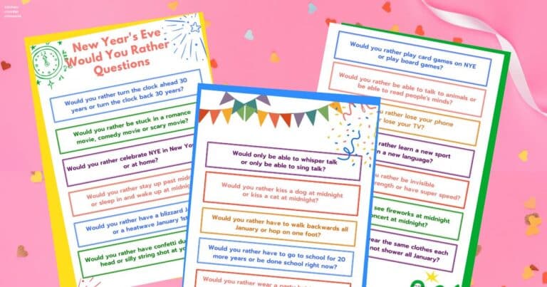 New Year's Would You Rather Questions