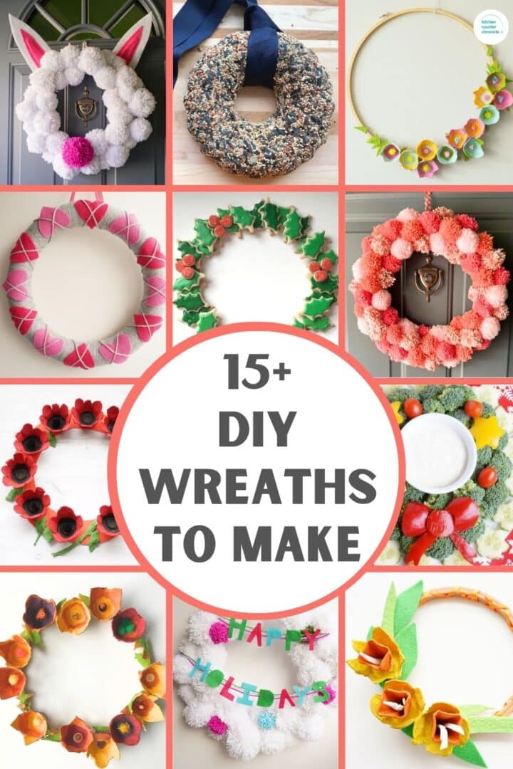 15+ Creative DIY Wreath Ideas
