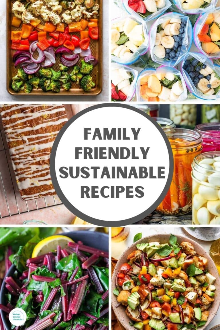 Easy Family Friendly Sustainable Recipes