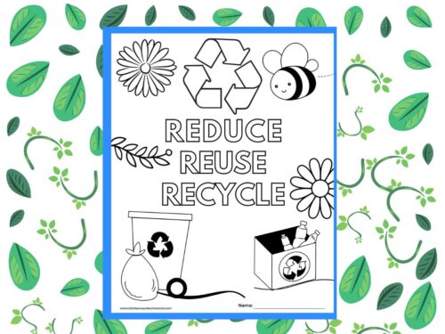 Printable Earth Day Coloring Pages