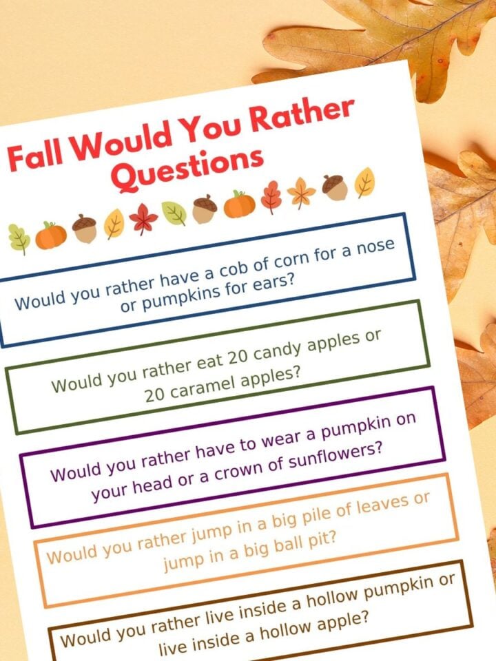 Fun Would You Rather Questions for Middle School