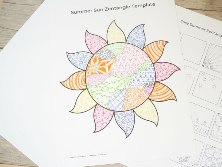 Zentangle Art Supplies for Beginners