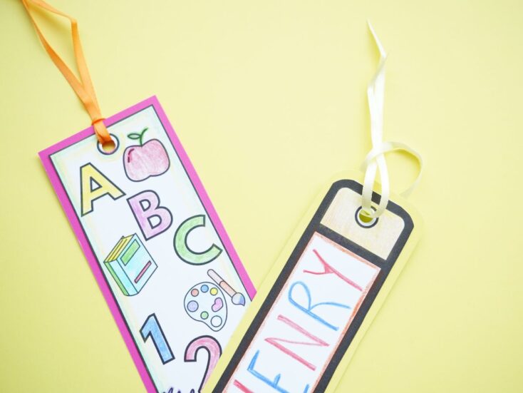 Pencil Bookmarks and More Back to School Bookmarks