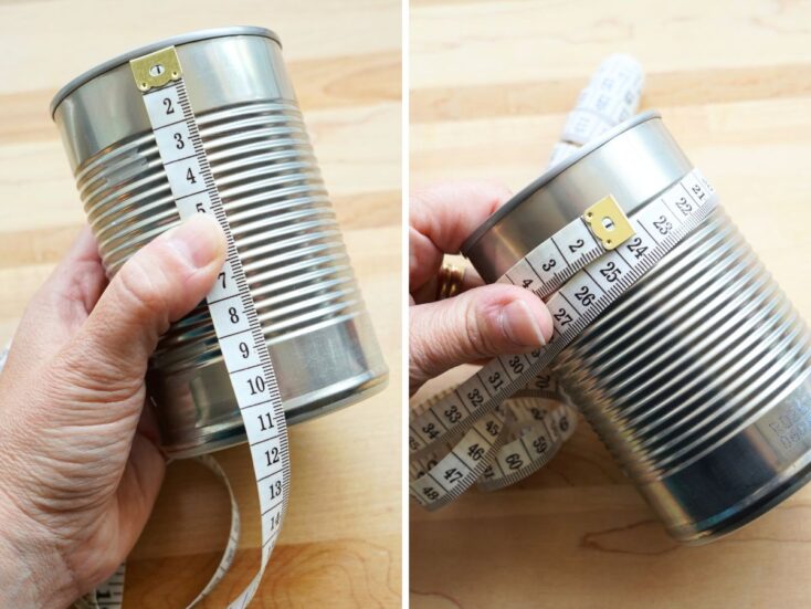 Easy DIY Pencil Holder - Fabric Covered