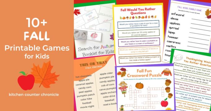 Printable Thanksgiving Scavenger Hunts