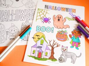 Halloween Coloring Pages for Kids