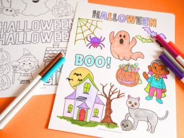 Halloween Coloring Pages for Kids