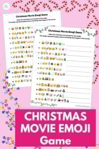 Printable Christmas Movie Emoji Game