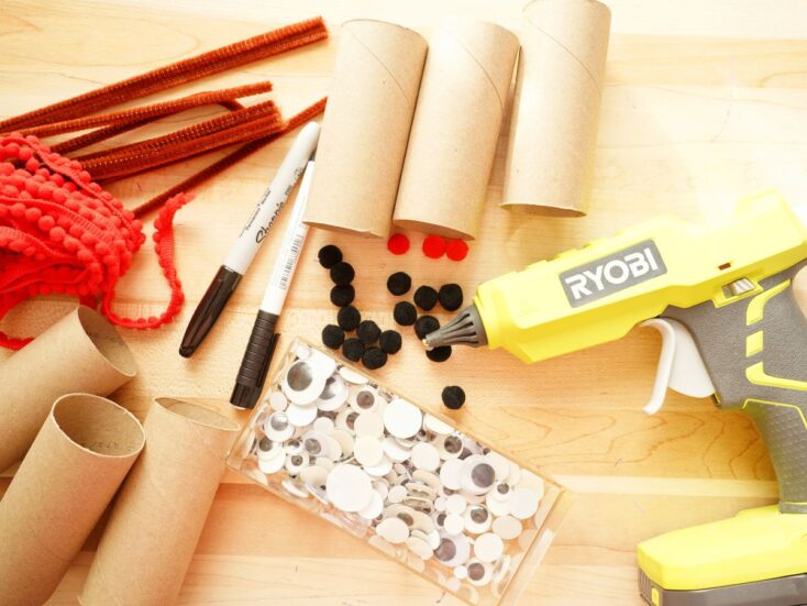 DIY Reindeer Advent Calendar
