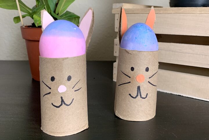 Easter Crafts with Toilet Paper Rolls
