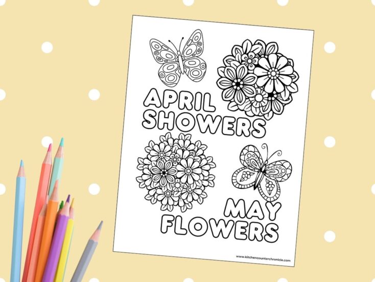 Sweet Springtime Coloring Pages