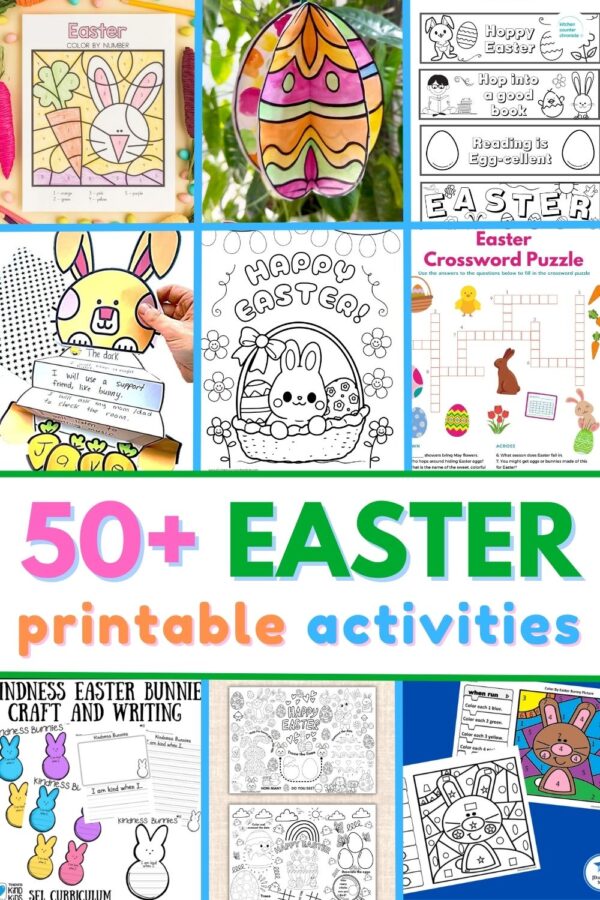 50+ Fun and Free Easter Printable Games and Activities for Kids