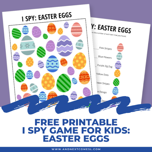 50+ Fun and Free Easter Printable Games and Activities for Kids