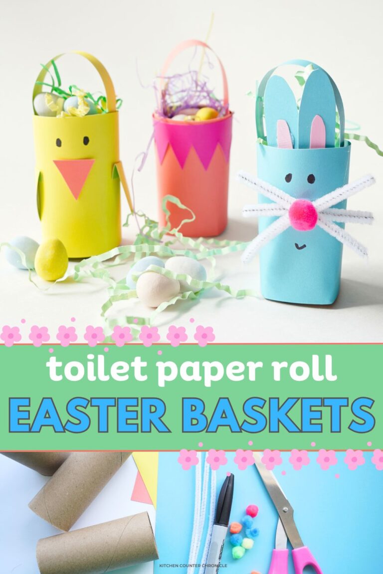 Cutest Toilet Paper Roll Easter Baskets