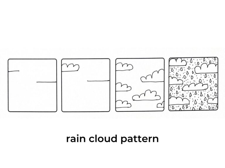 Easy Spring Zentangle Patterns & Templates