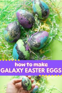 DIY Galaxy Easter Egg Craft