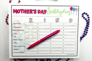 Free Mother's Day Printable Crafts and Activities