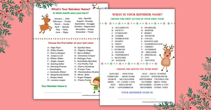 15+ Fun Christmas Reindeer Games to Play