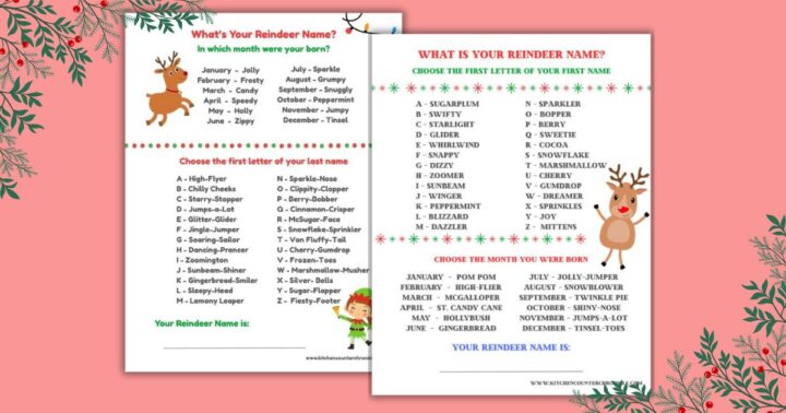 15+ Fun Christmas Reindeer Games to Play