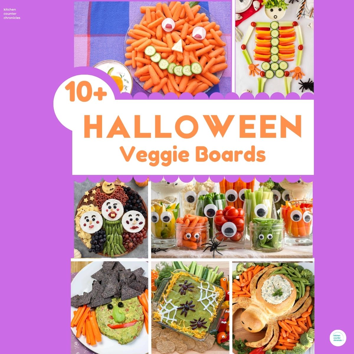 10 Fun Halloween Veggie Tray Ideas